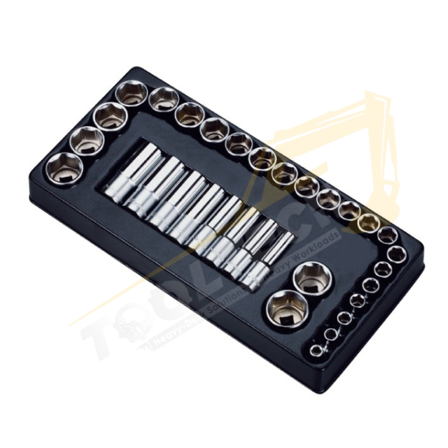 Hans Hand Socket Set 32 Pieces – 1/2" Drive – TT-2G - Tool Tech